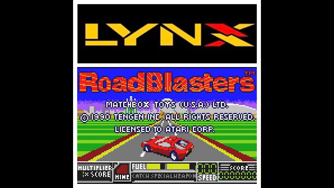 Atari Lynx - Road Blasters - YouTube