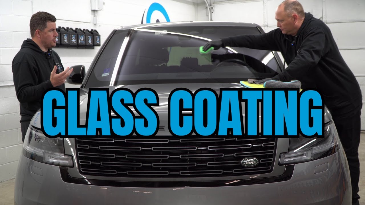 How To Properly Apply Windshield Glass Coating - YouTube