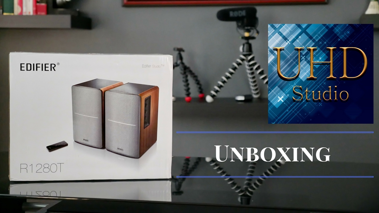 UNBOXING : Edifier R1280T Speakers - YouTube
