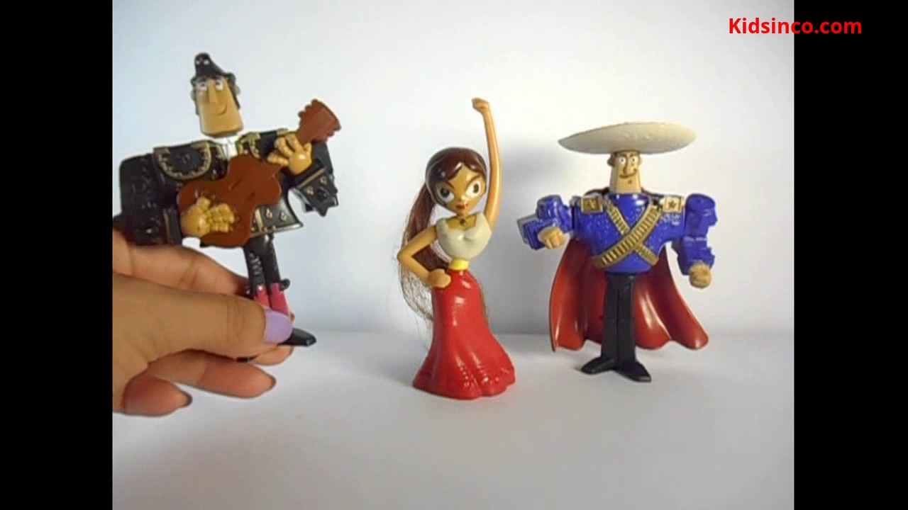 The Book of Life McDonald's Happy Meal Toys - YouTube