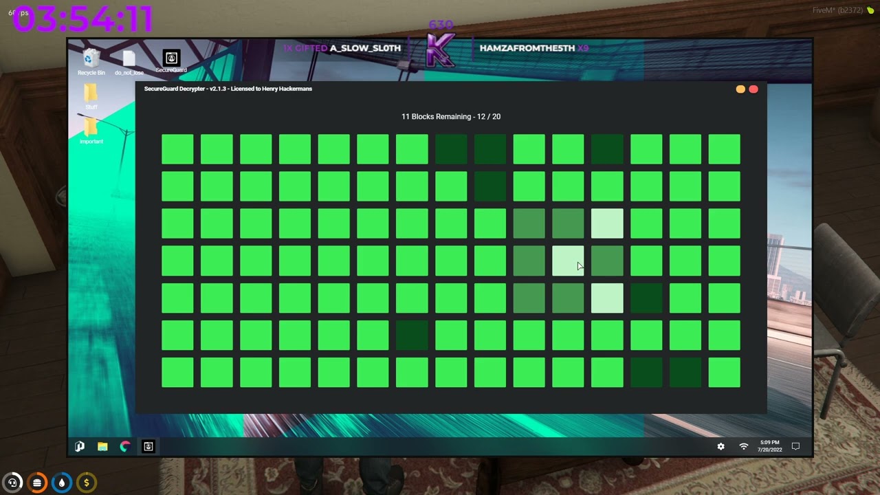 New Vault Hack Decrypt | NoPixel GTA RP - YouTube