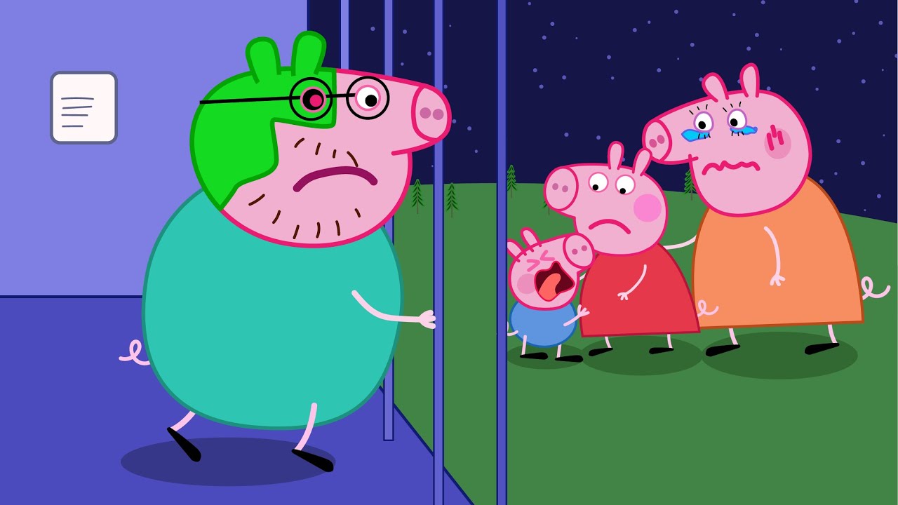 Oh No! Don't Hurt Daddy Pig! Zombie Appears At The Pig City 🧟‍♀️| Peppa ...