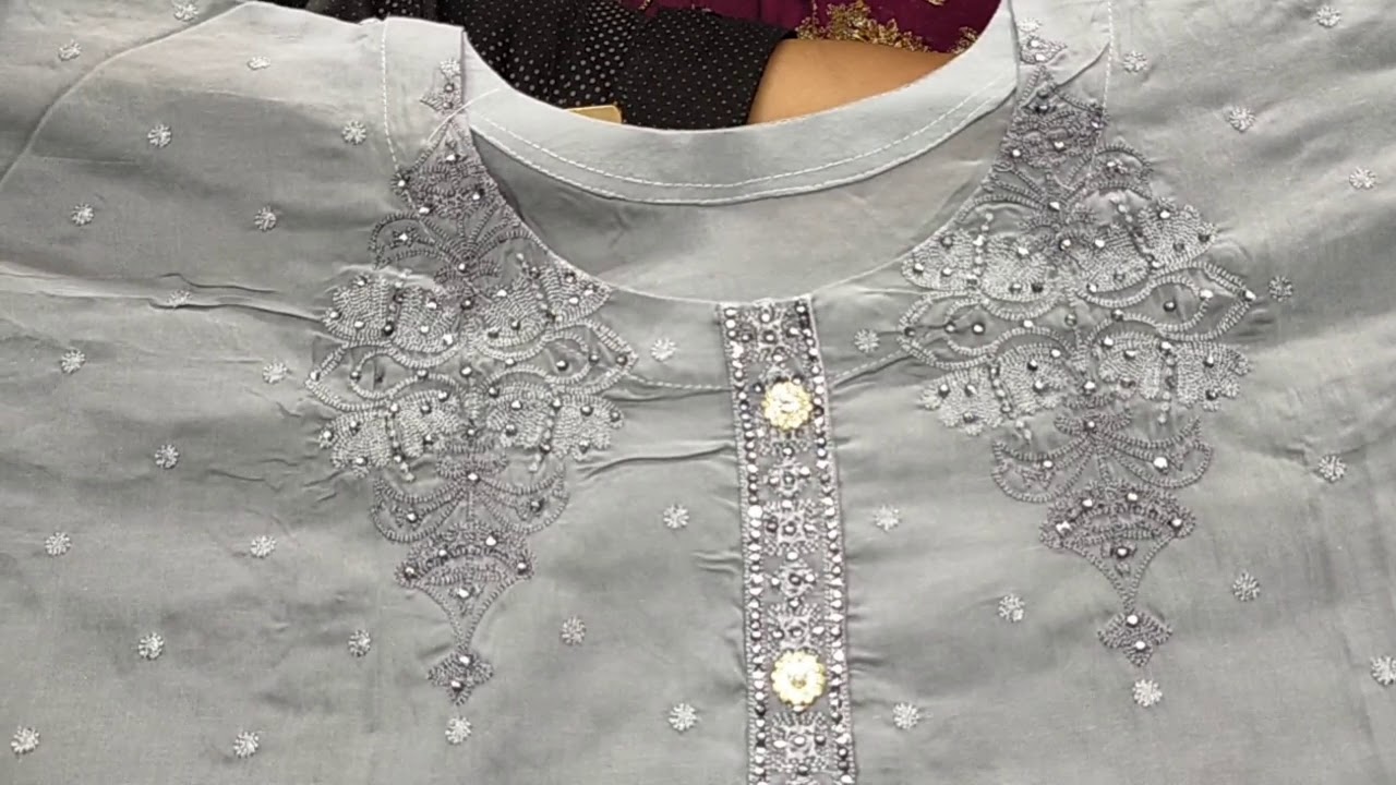 BD EMBROIDERED COLLECTION - YouTube