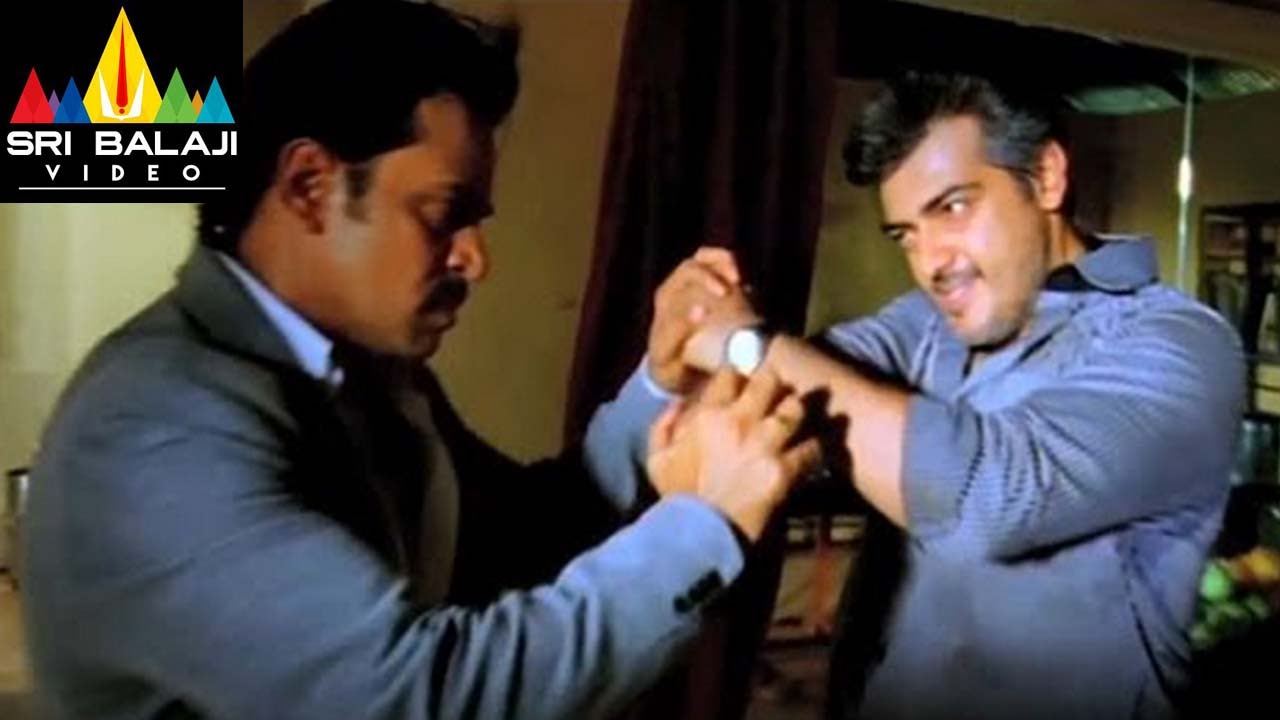 Gambler Movie Arjun and Ajith Action Scene | Ajith Kumar, Arjun, Trisha ...
