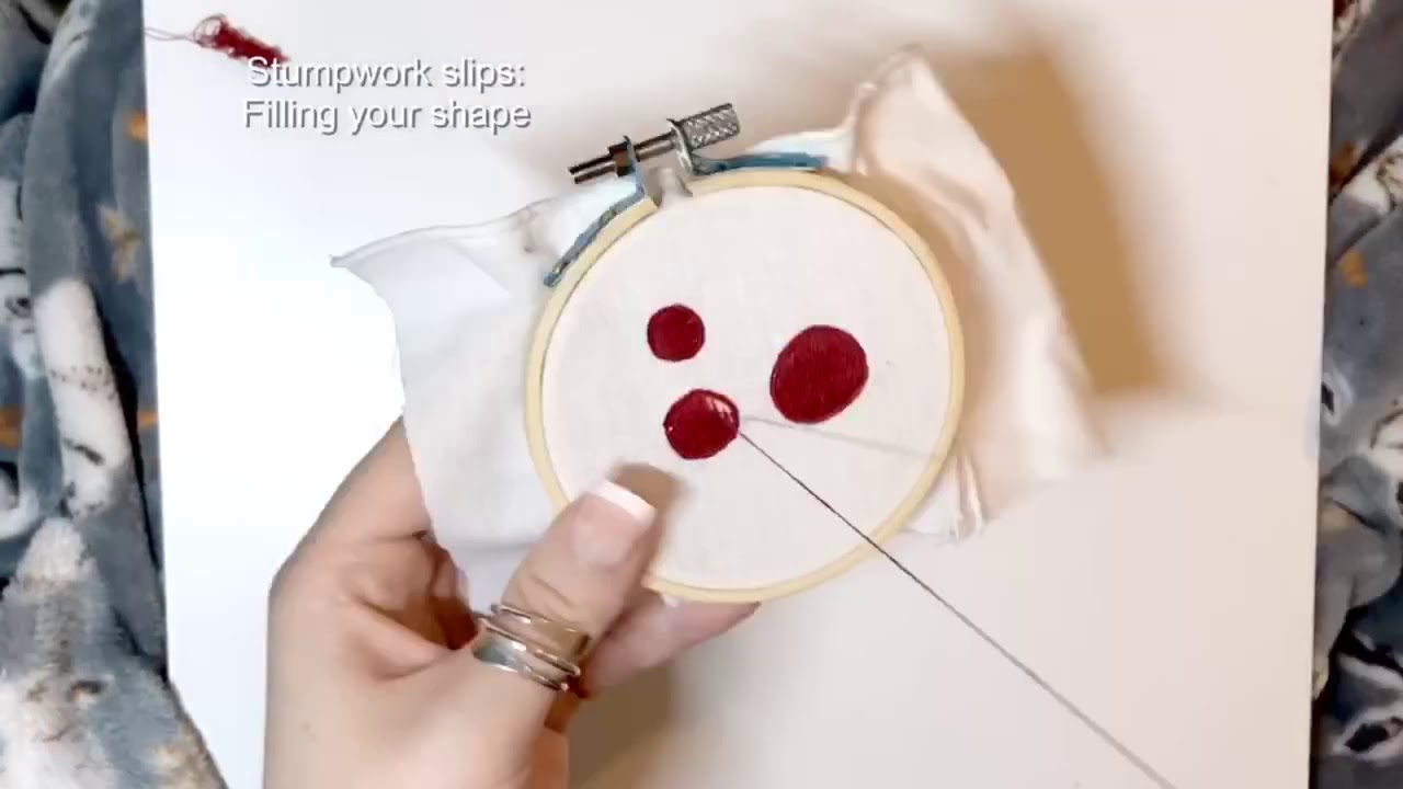 Stumpwork tutorials part 2 - filling in your shape - Hand Embroidery ...