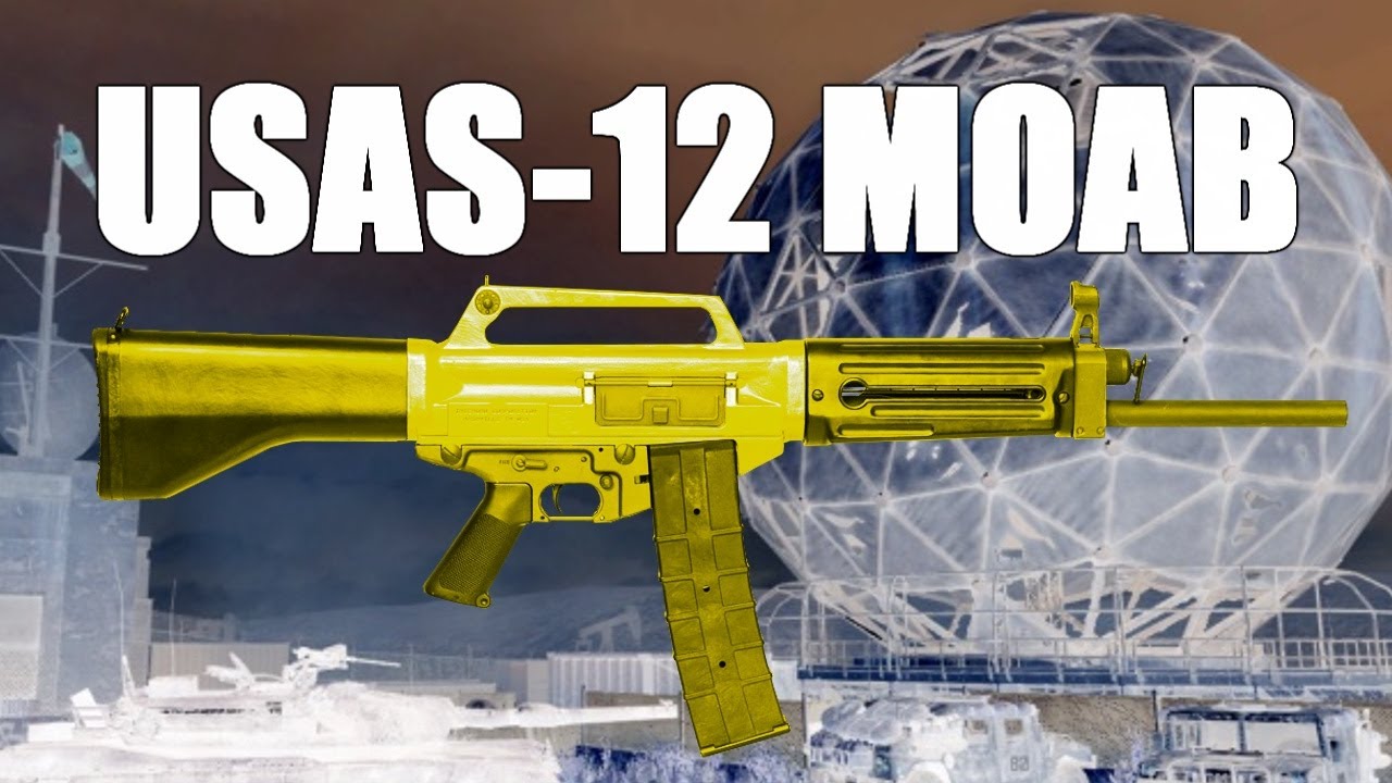 MW3: Golden USAS-12 MOAB on Dome! (MOAB Friday Finale) - YouTube