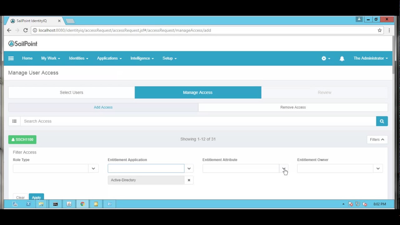 Sailpoint IIQ Passthro Authentication via Active Directory: Requesting ...
