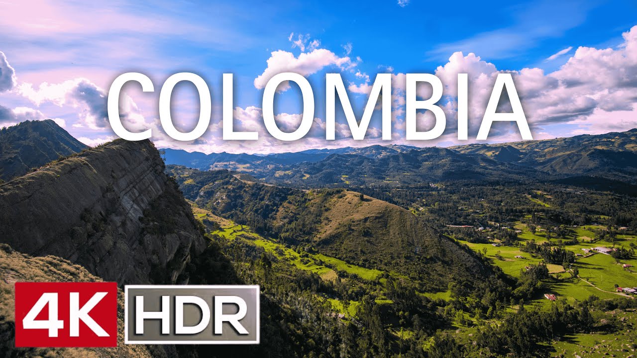 Colombia 4k Video Ultra HD Relaxing Music Along with Beautiful Nature ...