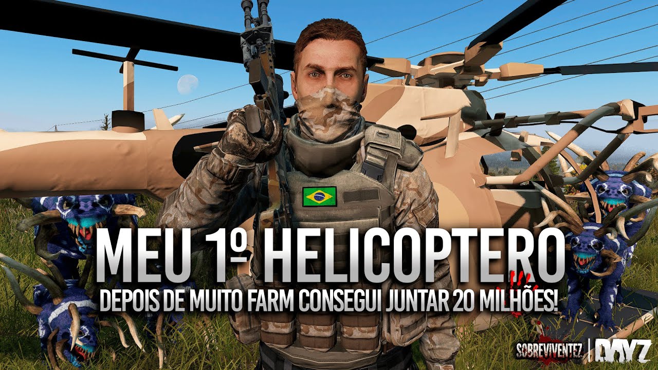 COMPREI MEU 1º HELICOPTERO! - DAYZ PVE #41 - YouTube