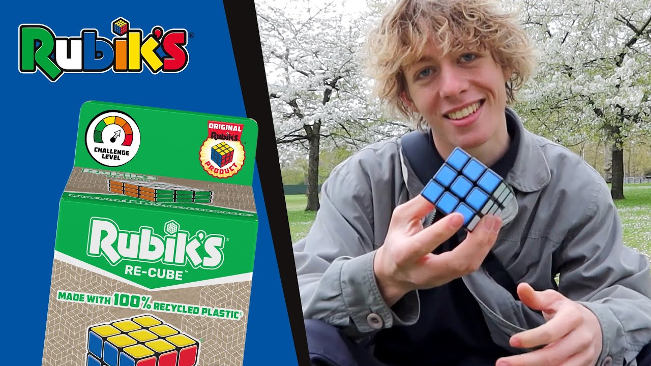 George Scholey Demos the Rubik's Re-Cube - YouTube