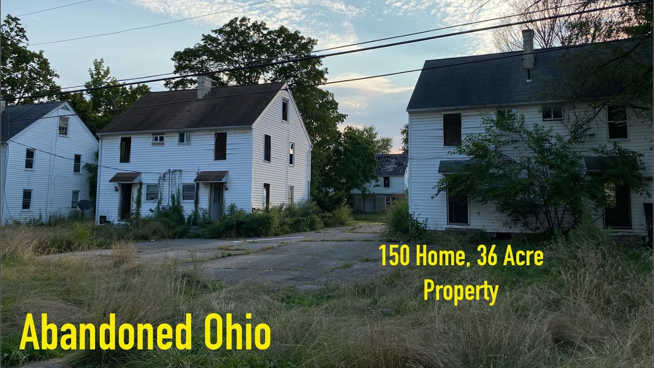 Abandoned Ohio Neighborhood 319 Unit Property Left To Decay!! Entire ...