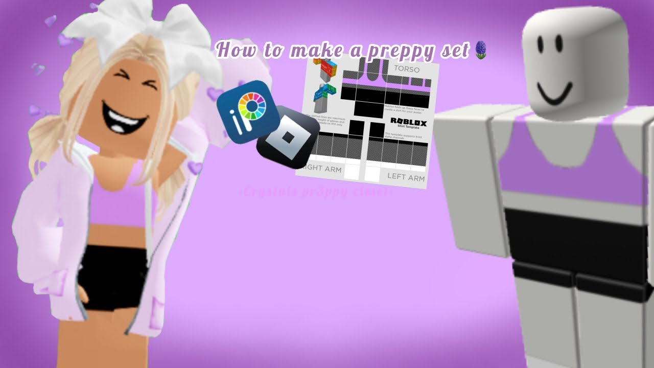 How to make a preppy set on roblox ibispaint x | crystal pr3ppy closet🌸 ...