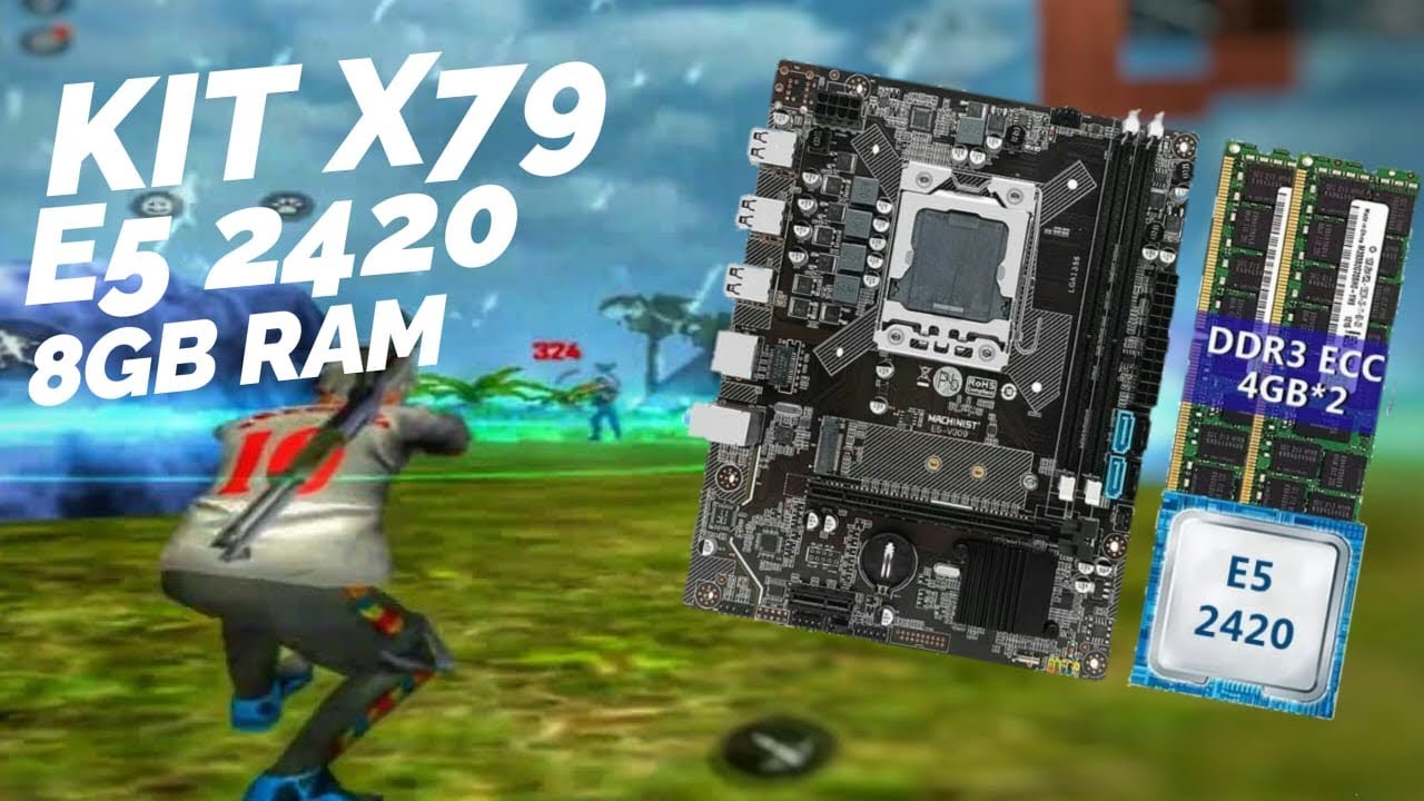 Unboxing Kit Xeon X79 E5 2420 8gb Ram Machinist Realizei Meus Sonhos