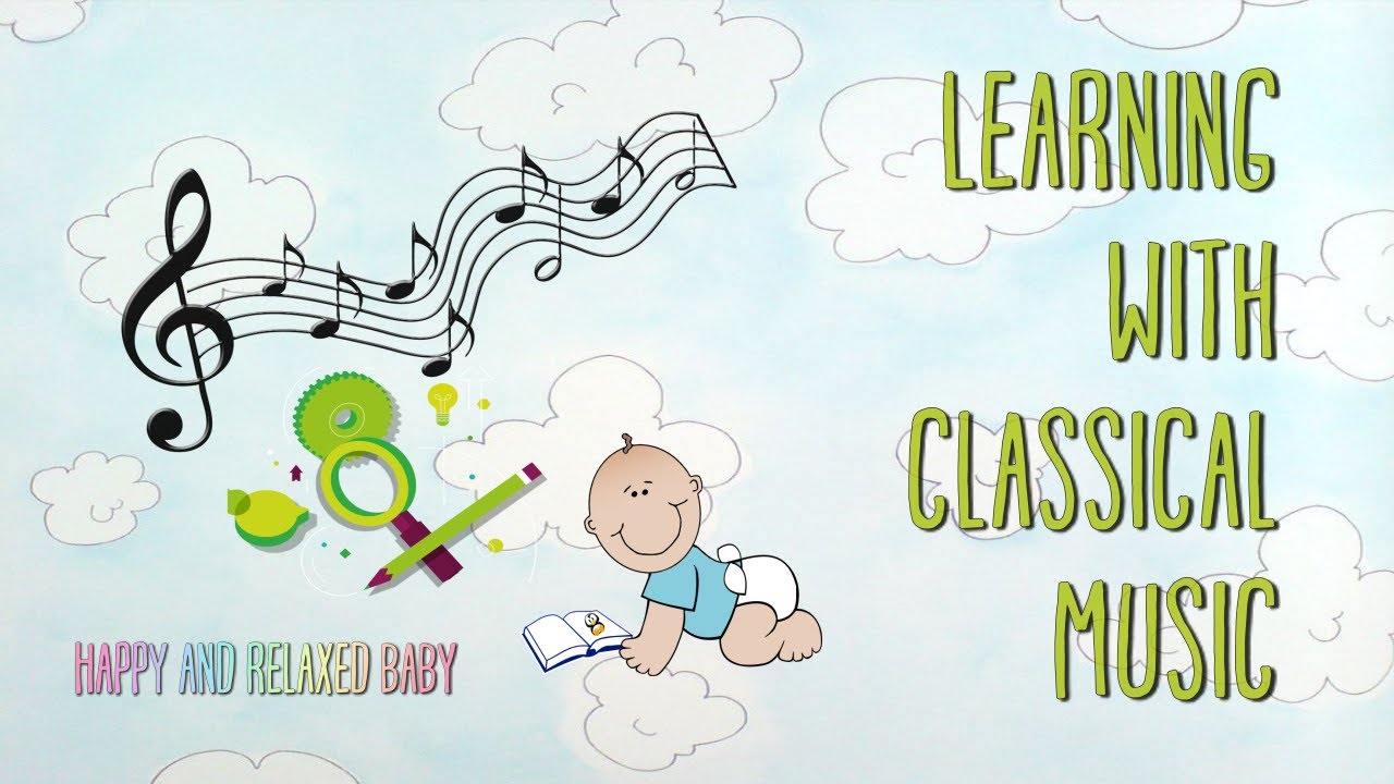Farm animals and classical music in the background for babies - YouTube