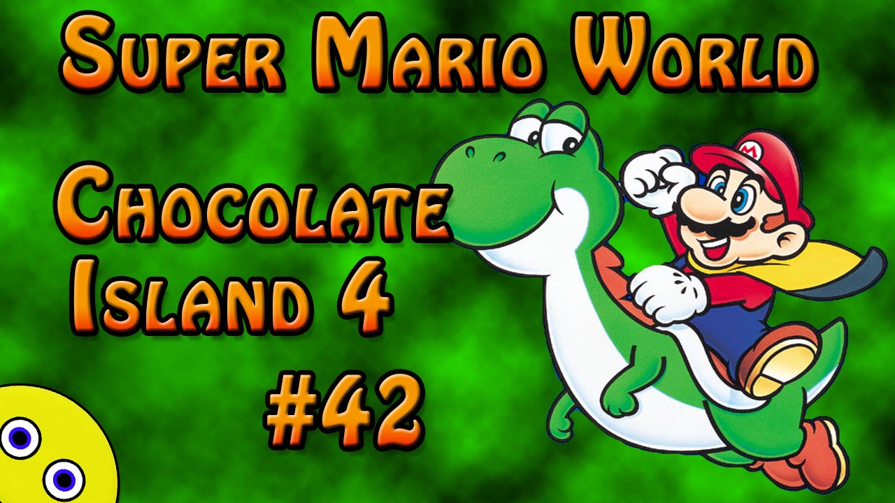 Super Mario World HD - #42 Chocolate Island 4 - All dragon coins - YouTube