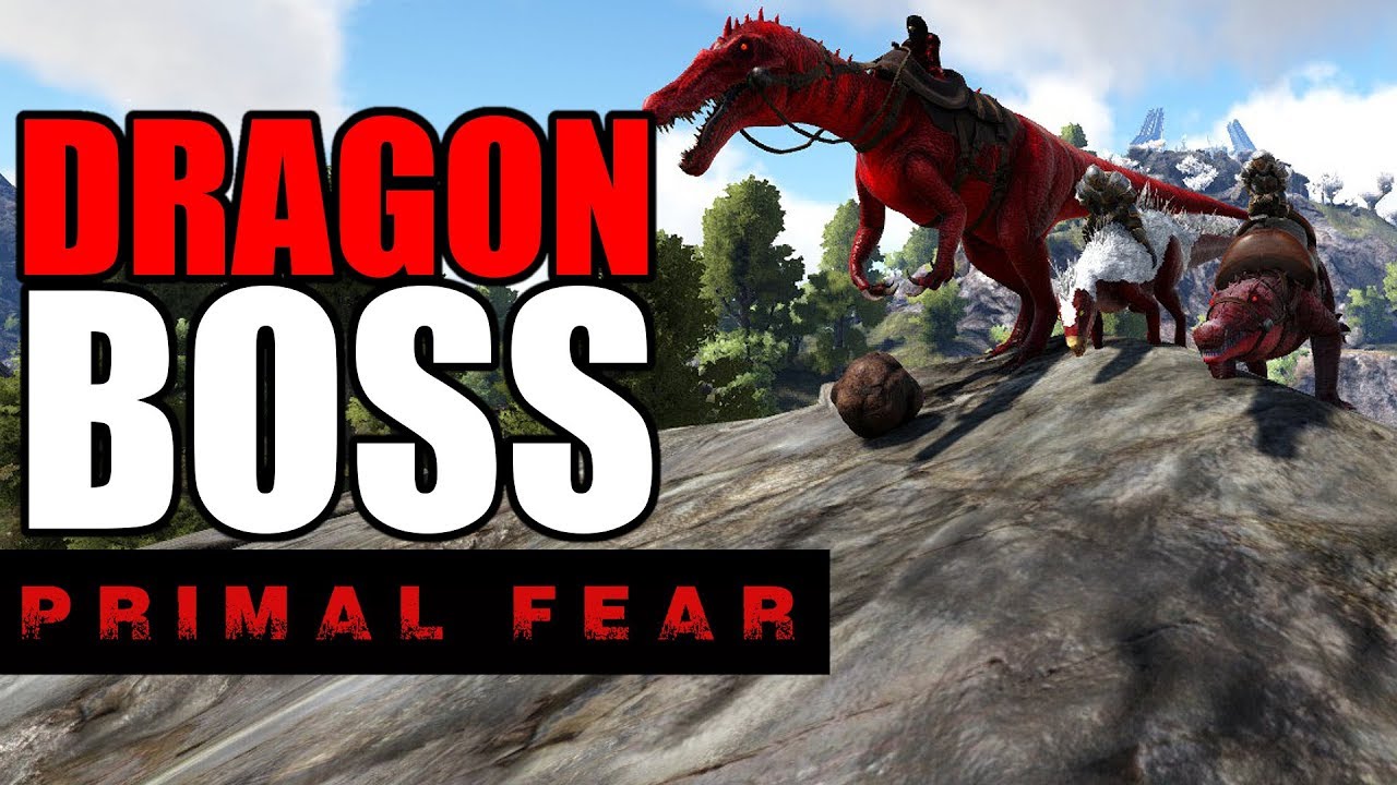 I TAKE A PEGO TO A BOSS FIGHT! | ARK PRIMAL FEAR | MODDED ARK SURVIVAL ...