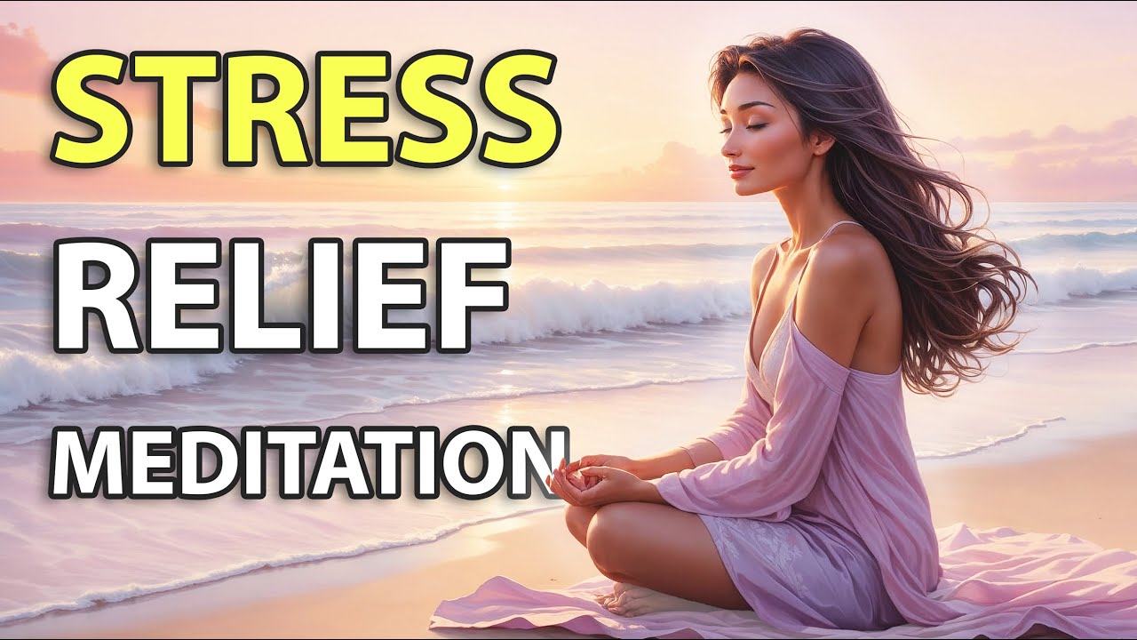 Stress Relief Meditation: Find Calm and Inner Peace in 10 Minutes - YouTube