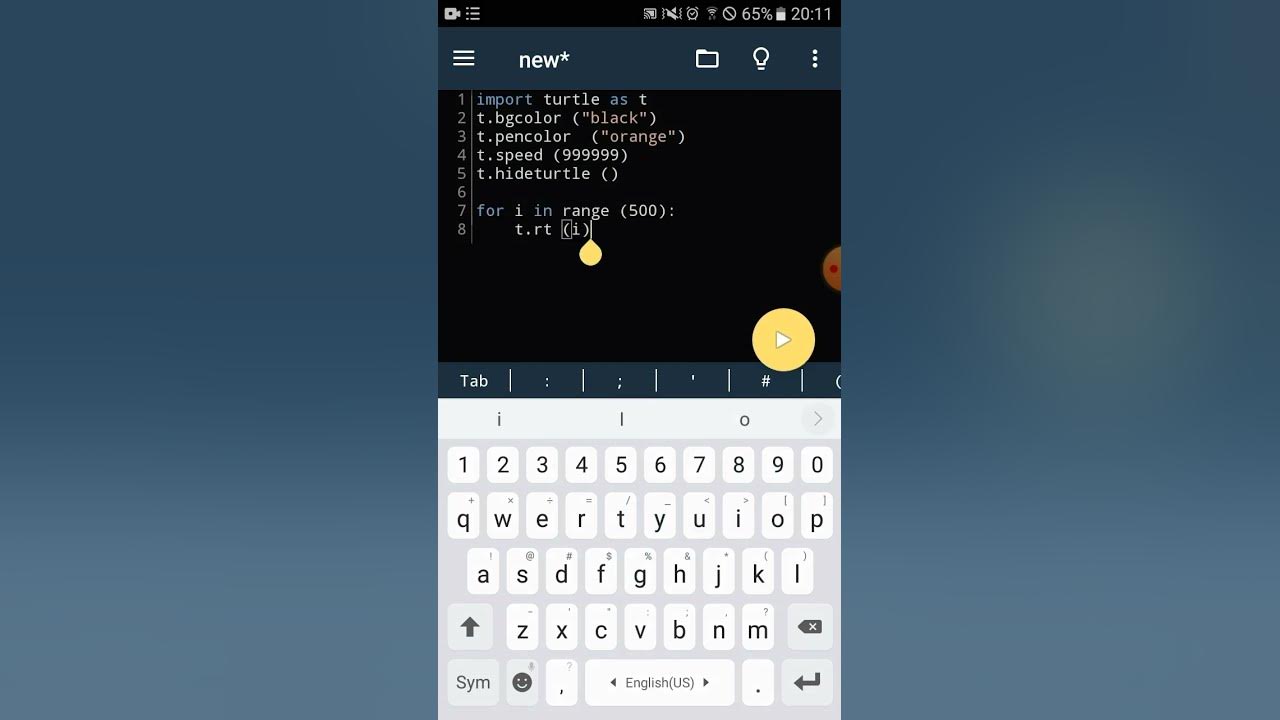 Unique Design Python Turtle Graphics Py3 Python Pydroid3 Turtle Turtlegraphics 
