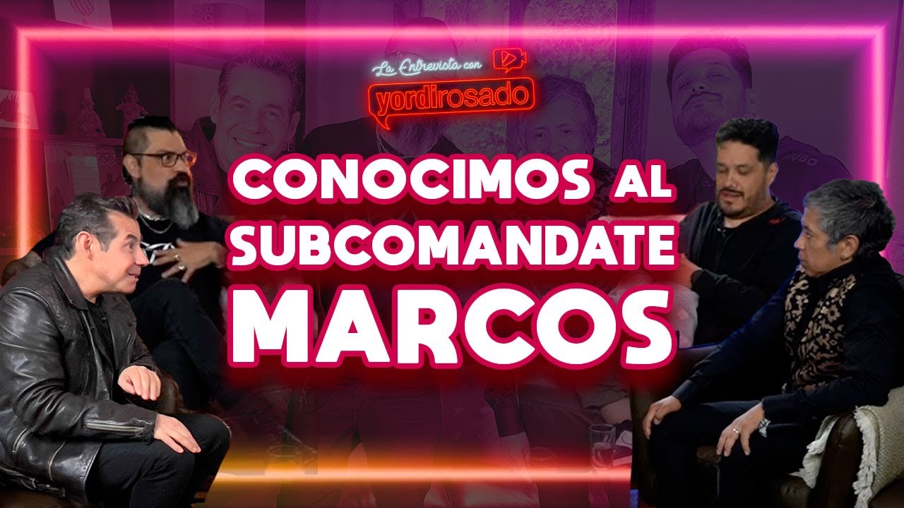 Conocimos al SUBCOMANDANTE MARCOS | La entrevista con Yordi Rosado ...