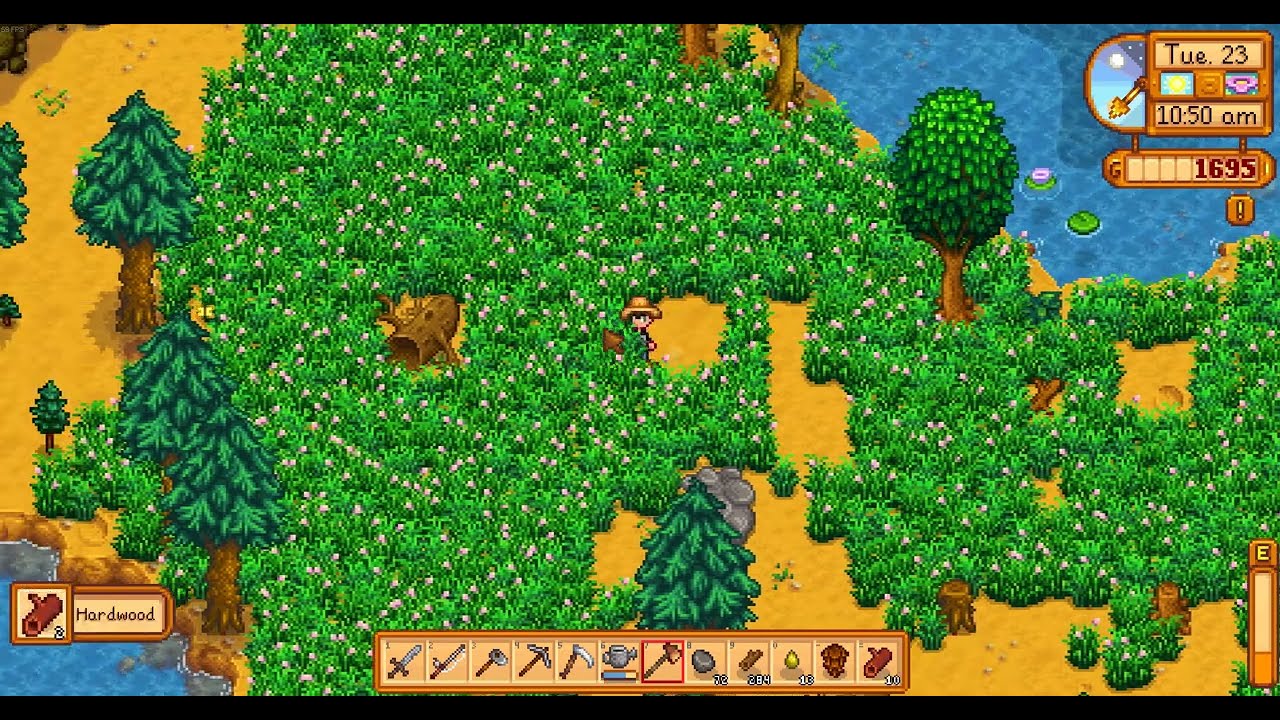 Stardew Valley Day 23 of Spring Year 1 - YouTube