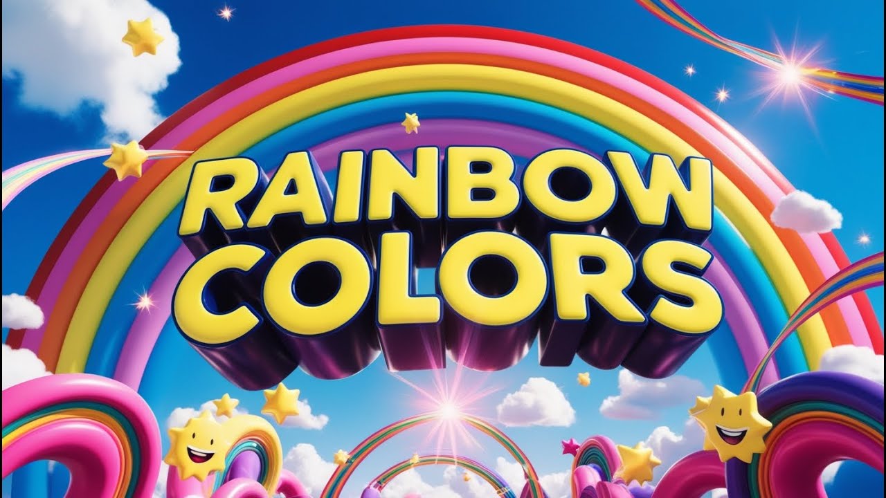 Rainbow Colors Song 🌈 | Fun Learning for Kids!| English Song For Kids ...