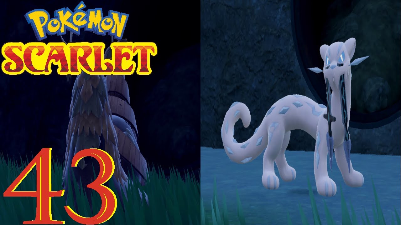 Grassy Snail and Snow Leopard! | Pokémon Scarlet - Episode 43 - YouTube