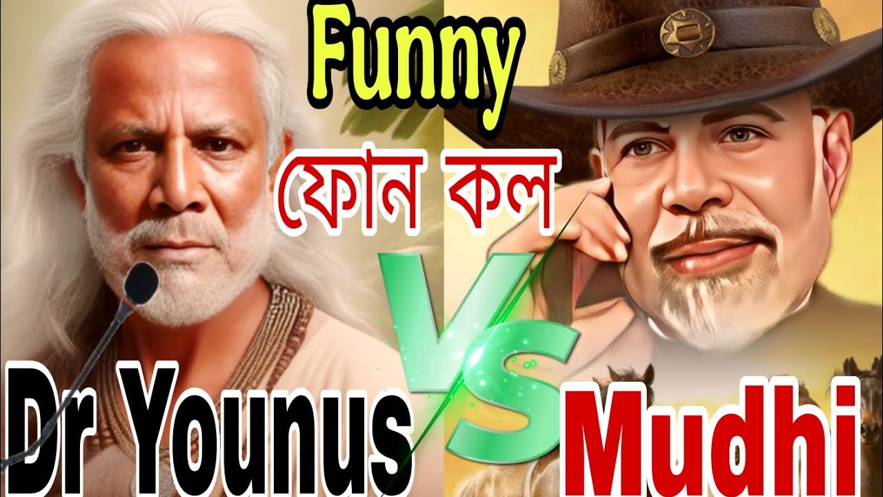 নরেন্দ্র মোদি ও ড. ইউনুসের ফানি ভিডিও কল! 😂 | Dr Younus Vs Mudhi |#funny #comedy #dryounus - YouTube