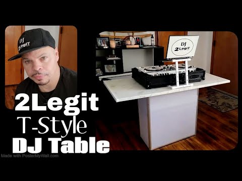 My 2Legit T-Style Table Explained - YouTube