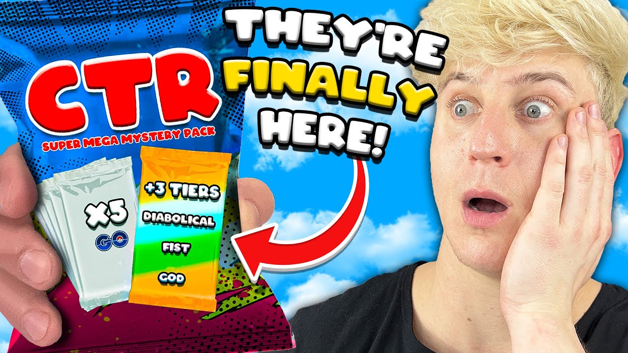 I Can’t Believe He Sent Me Prototype CTR Mystery Packs! - YouTube