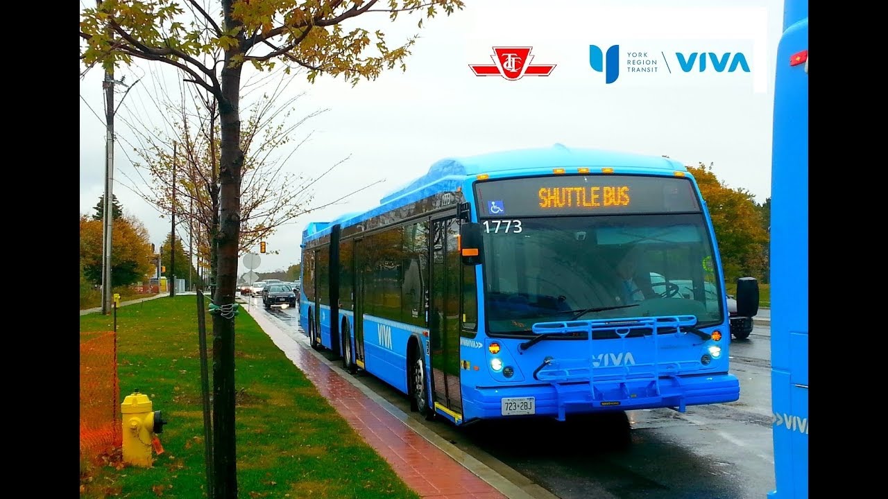 YRT/VIVA | 2017 Nova Bus LFS Artic # 1773 | Ride on TYSSE Shuttle bus ...
