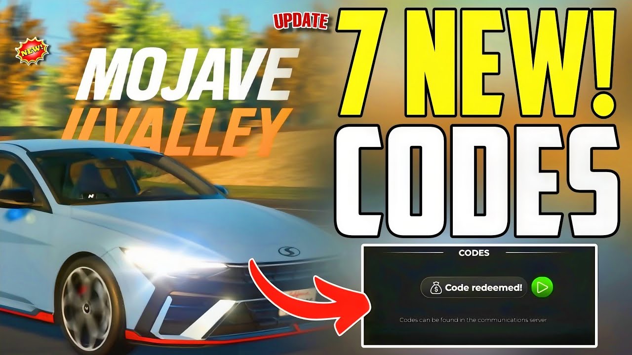 ⚠️JANUARY!💥[CODE]⚠️ MOJAVE VALLEY ROBLOX CODES 2026! MOJAVE VALLEY NEW ...