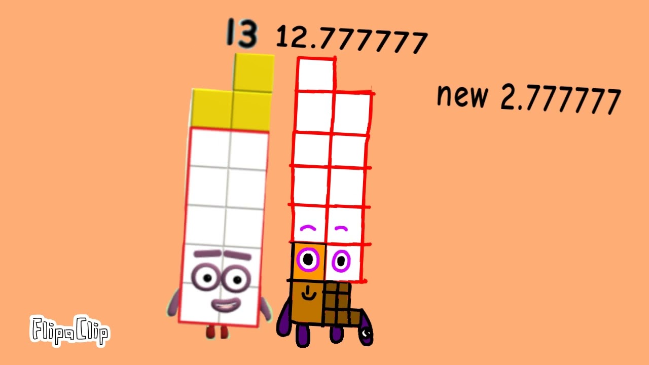 Numberblocks band ninths 45 BAD WARNING!!!!!!!!!!! - YouTube