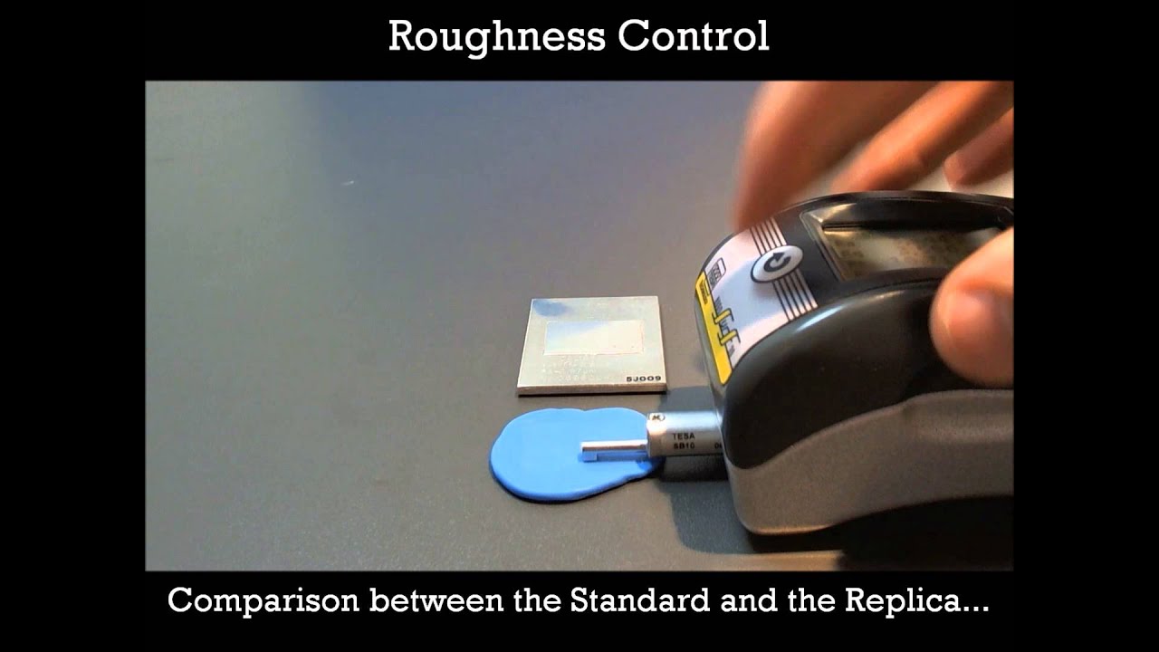 TESA Plastiform Roughness Control - YouTube