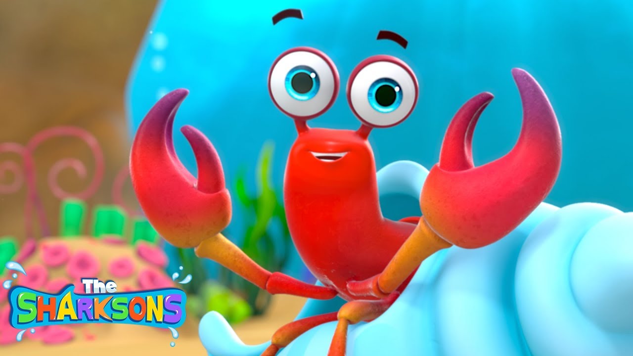 Humpty Dumpty SHARKSONS | Nursery Rhymes & Kids Songs! | ABCs and 123s ...
