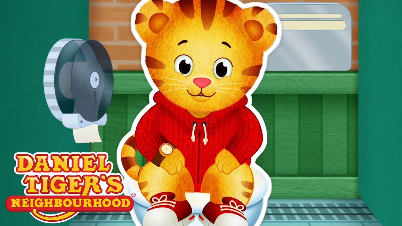 Daniel Tiger Uses the Public Potty | Potty Training for Kids | Daniel ...