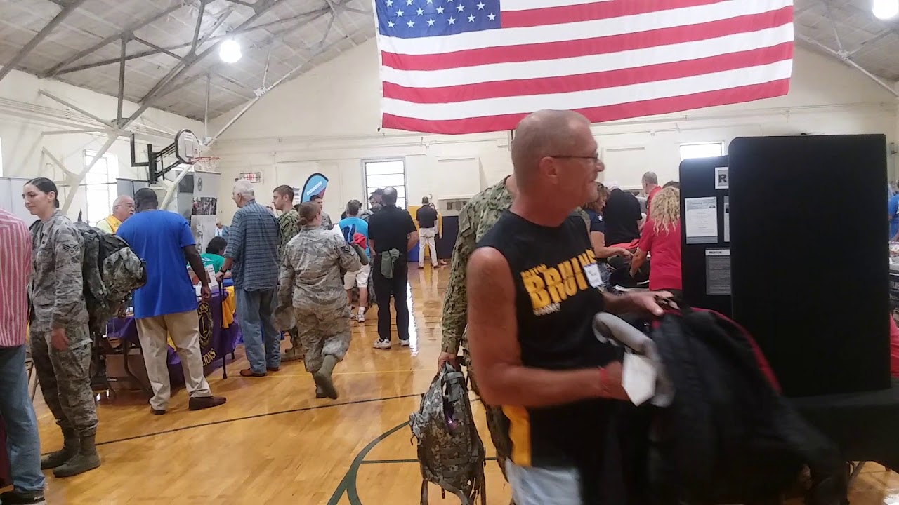 11th Annual Homeless Veterans Stand Down - YouTube