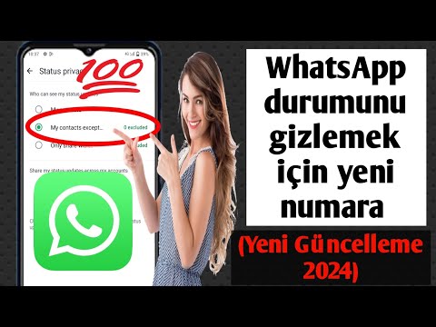 WhatsApp durumu nasıl gizlenir, WhatsApp durumunu gizleme püf noktaları,(Yeni Güncelleme 2024)