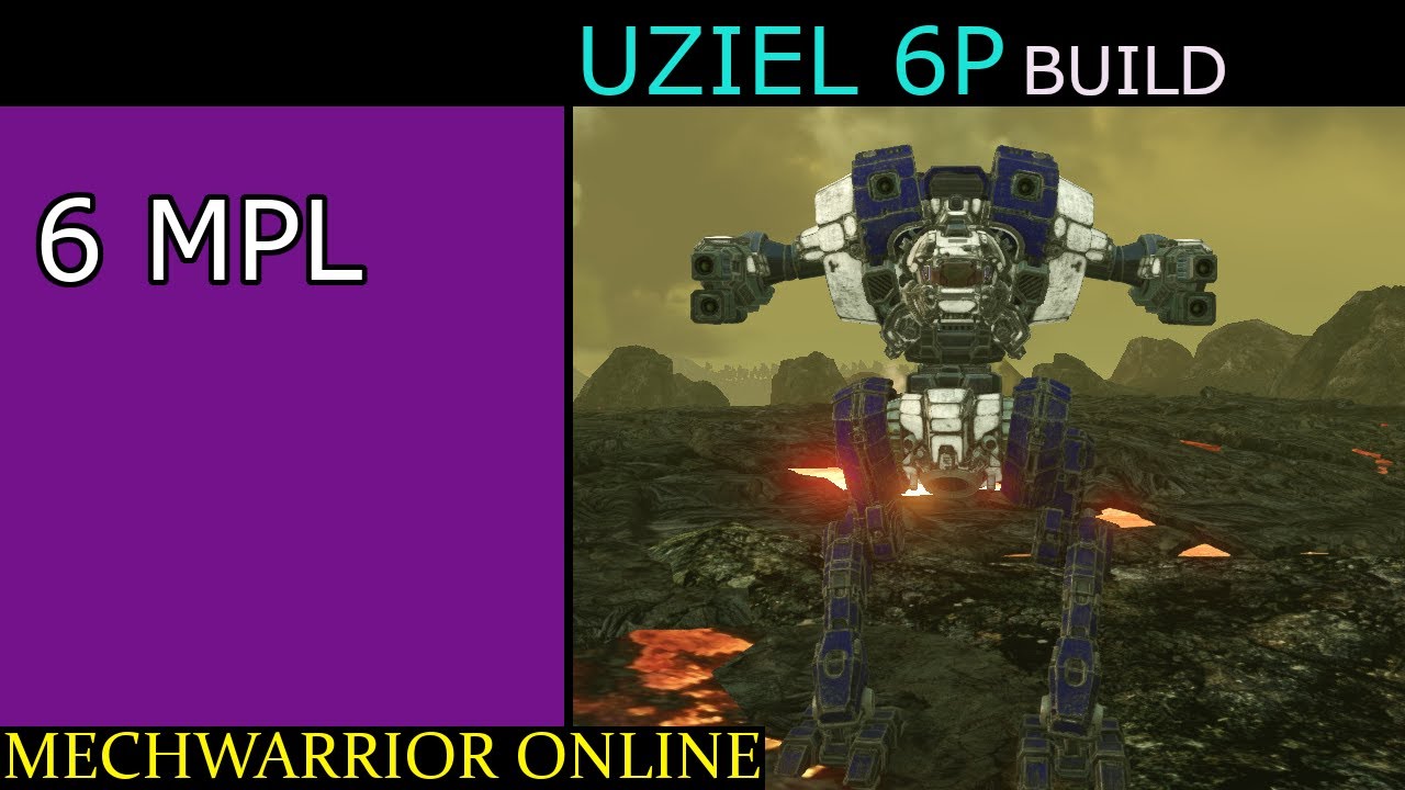 MWO Build - Uziel 6P (6MPL) - YouTube