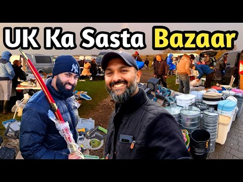 Bargain Hunting In Car Boot Sale | Uk Ka Landa Bazaar - YouTube