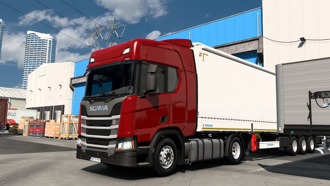 SCANIA R450 Realistic Driving Euro Truck Simulator 2 POV Drive Gameplay ...