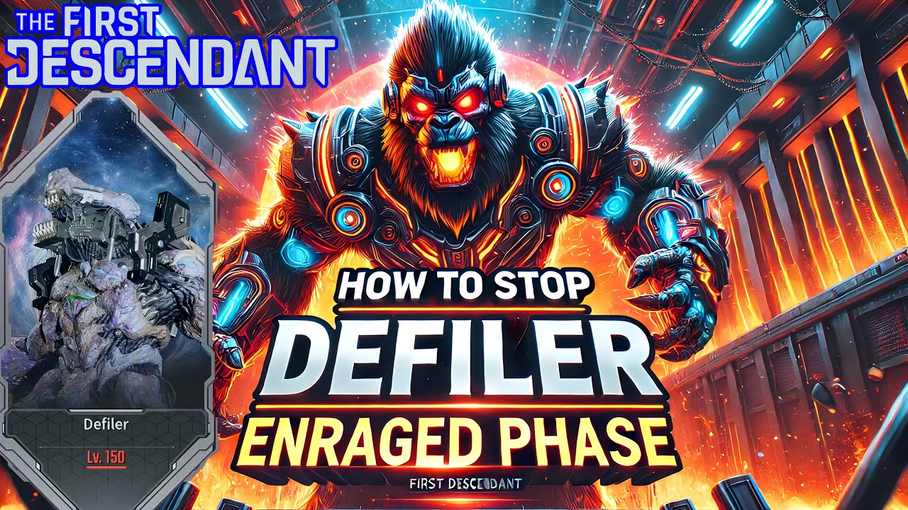 [FIRST DESCENDANT] How To STOP DEFILER Enraged Phase With This Simple ...
