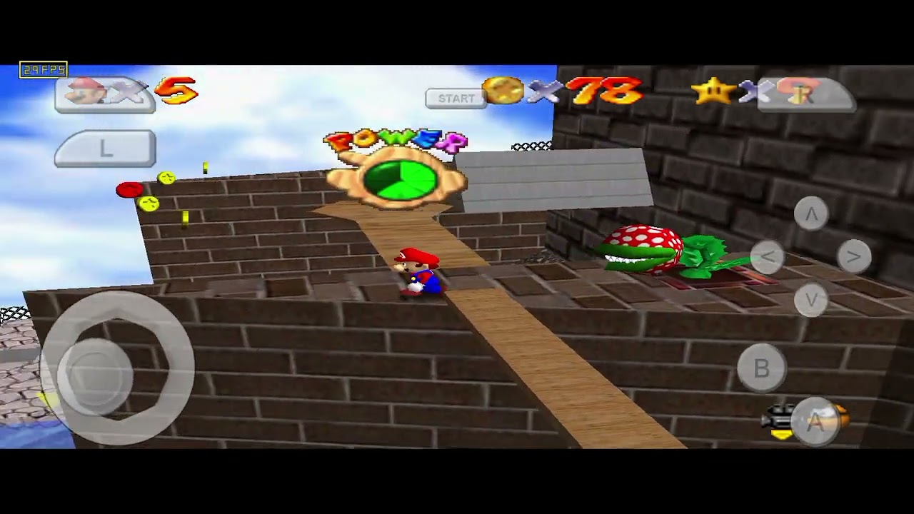 Super Mario 64 Part 9 100 Coins and Red Coins on the Floating Isle ...