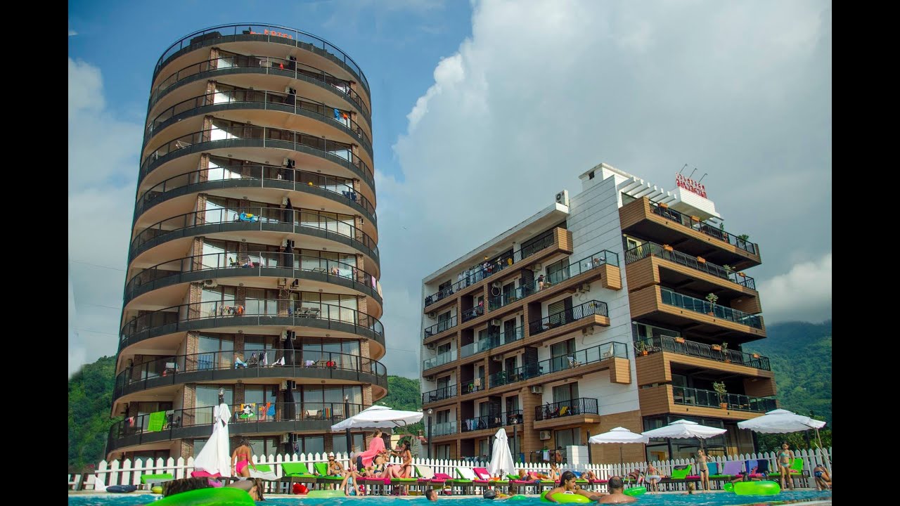 სასტუმრო მგზავრები გონიო - Hotel Gonio Mgzavrebi - YouTube