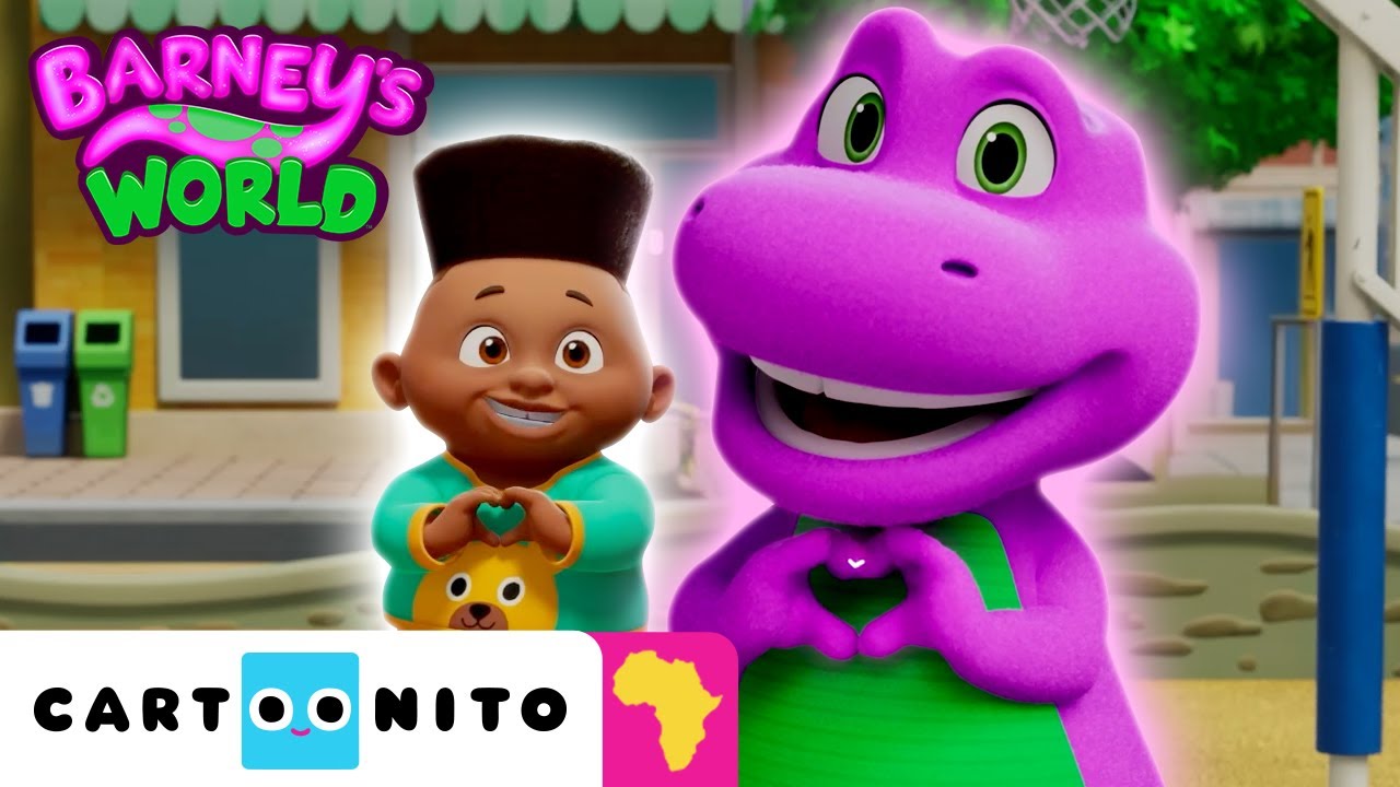 Check In On Your Body 💜 Meet Barney | Barney's World | Cartoonito ...