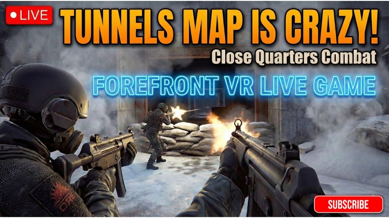 TUNNELS MAP IS CRAZY! 🧗 Close Quarters Combat in Forefront - YouTube