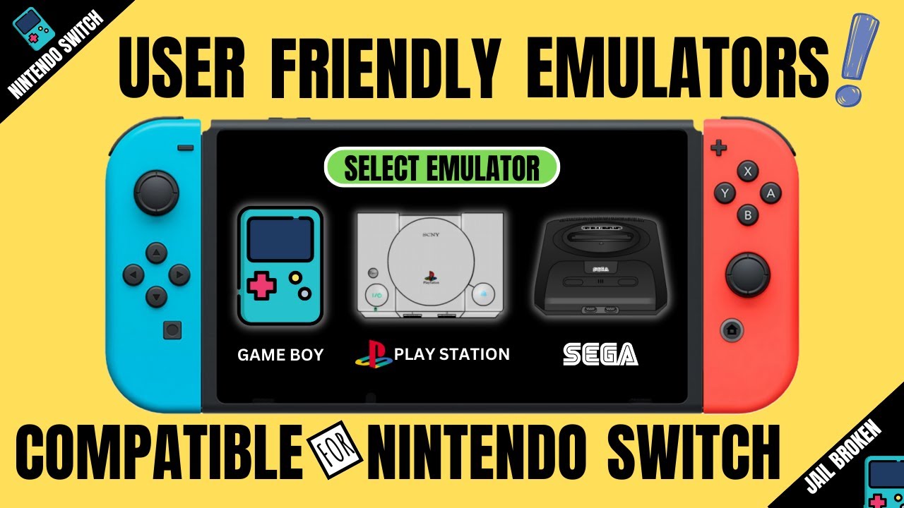 User Friendly Emulators For The Nintendo Switch - YouTube