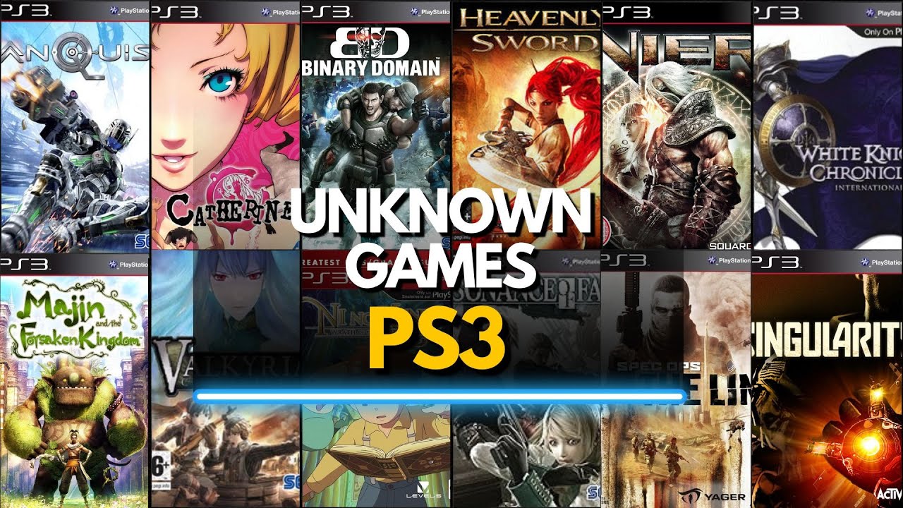 TOP 50 BEST UNKNOWN PS3 GAMES YOU NEED TO PLAY - YouTube