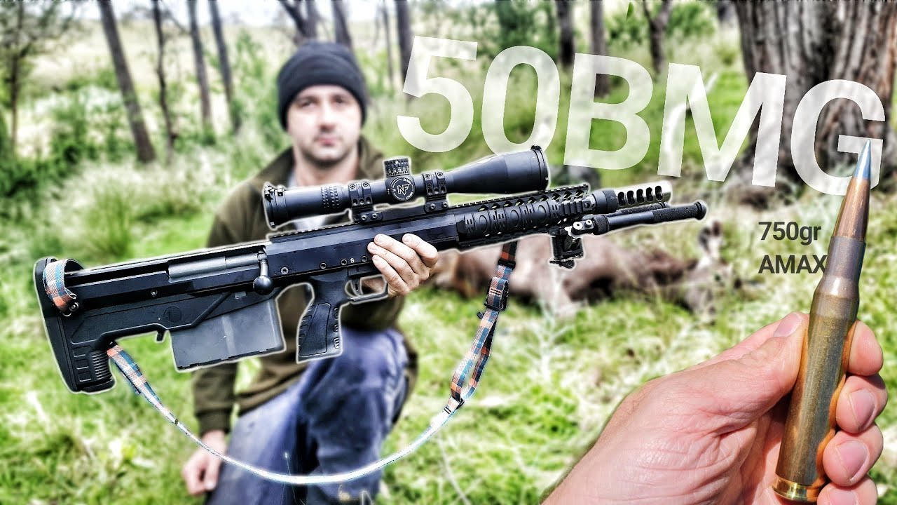 50 BMG Deer Hunting - Sambar VS Desert Tech HTI - YouTube