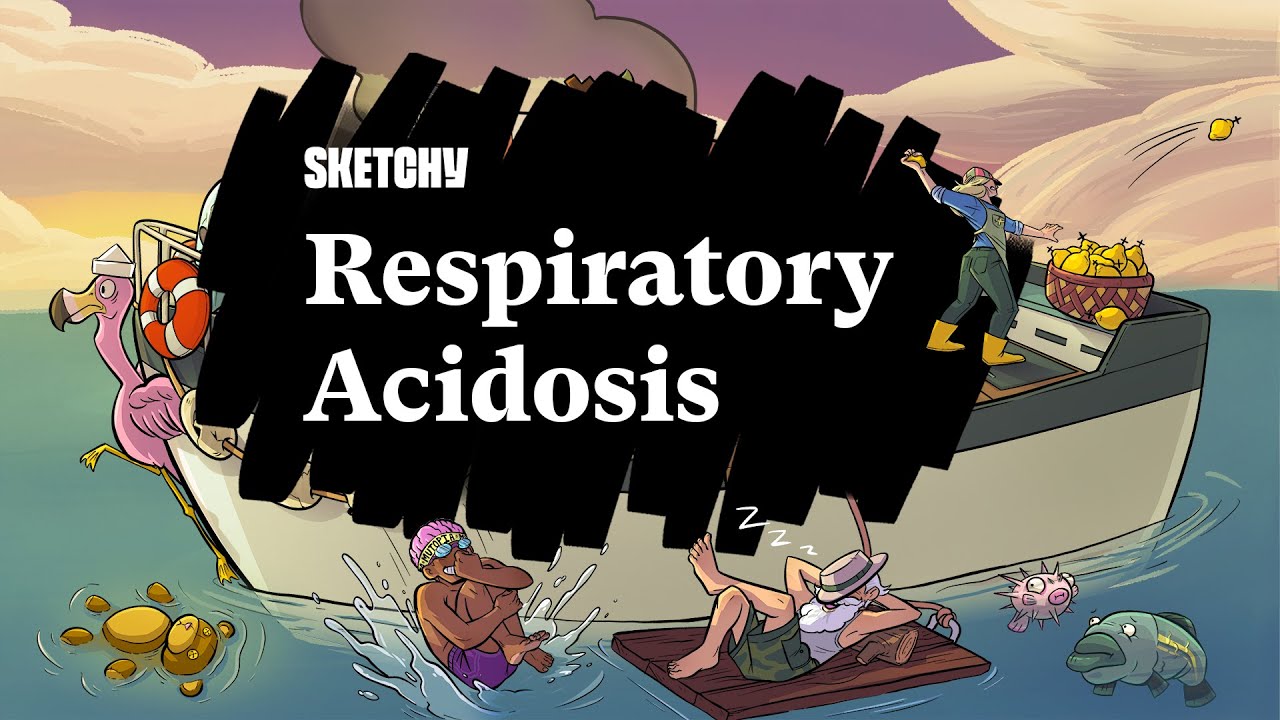 Understanding Respiratory Acidosis & Its Causes (Part 1) | Sketchy ...