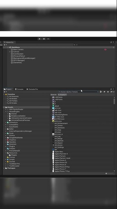 HOW TO USE UNITY SEARCH FEATURE - UNITY TIPS - YouTube